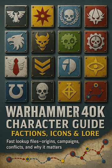Warhammer 40K Character Guide: Factions, Icons & Lore